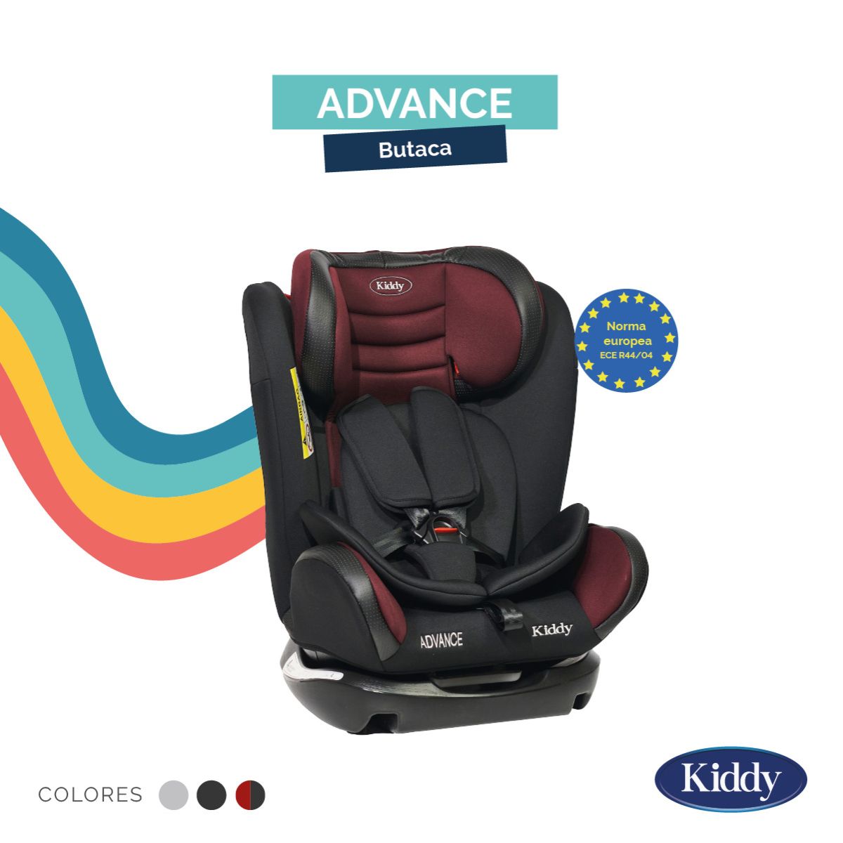 Butaca Kbs906 Advance 4 Pos. Recl. Cl/Vs Kiddy| Naldo