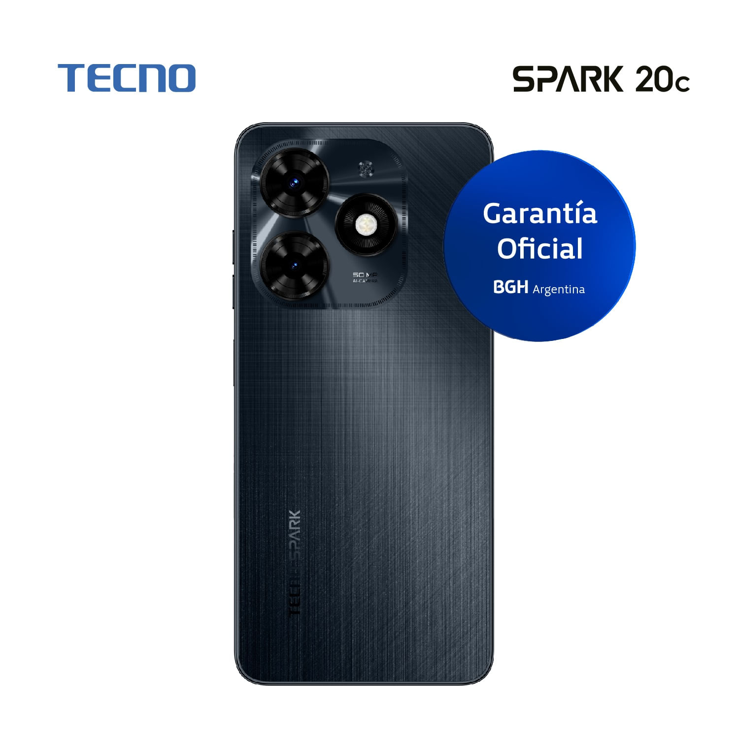 TECNO SPARK 20C BLACK 4/256GB 6.56"