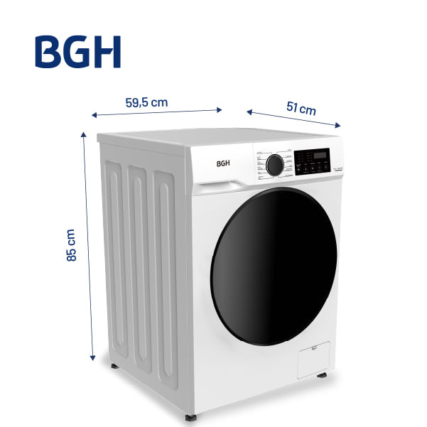 8KG BWFE08W24AR 1400RPM BLANCO INV. A+++ - Naldo
